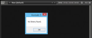 Kontaktがライブラリを読み込まず「no Library found」と表示される時のざっくりな解決方法 – こおろぎさんち